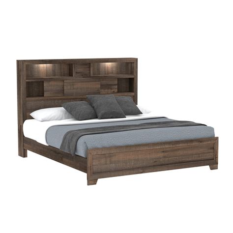 Complete Queen Bed Brown