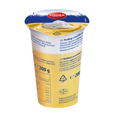 ПУДИНГ ВАНИЛИЯ СЪС СМЕТАНА 200g Saranda