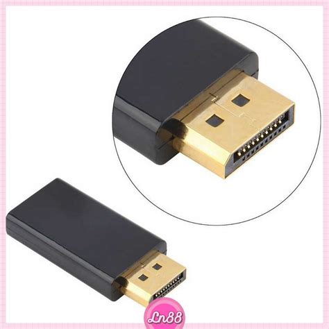 Converter Dp To Hdmi Display Port Male To Hdmi Female Port 1080p