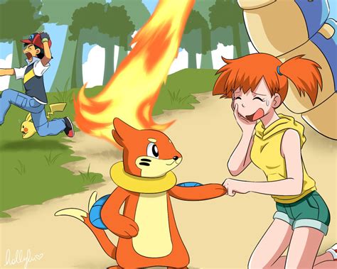 Pokeshipping Week 2016 Getting Along With Pokemon By Hollylu On Deviantart