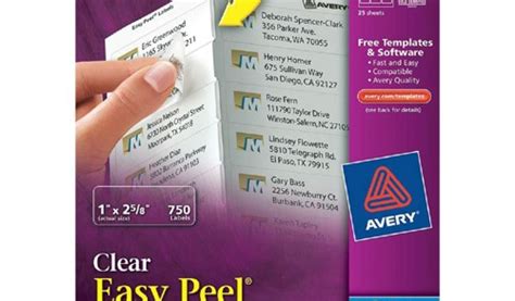 Free Avery Label Templates 8660 Printer Williamson