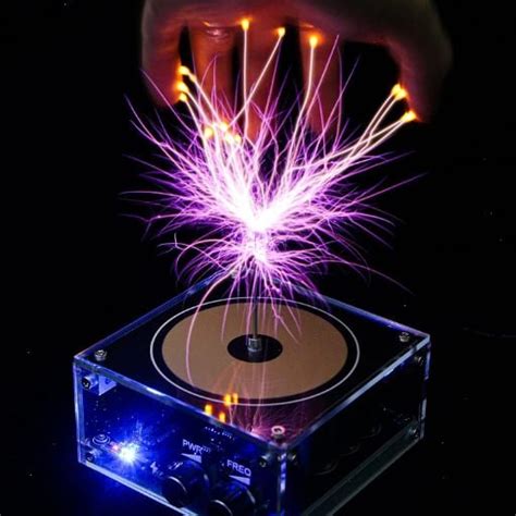 Solid State Music Tesla Coil Lighting Desktop Toy Awesome Stuff
