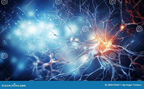Mesmerizing Abstract Background With Vibrant Interconnected Neuron