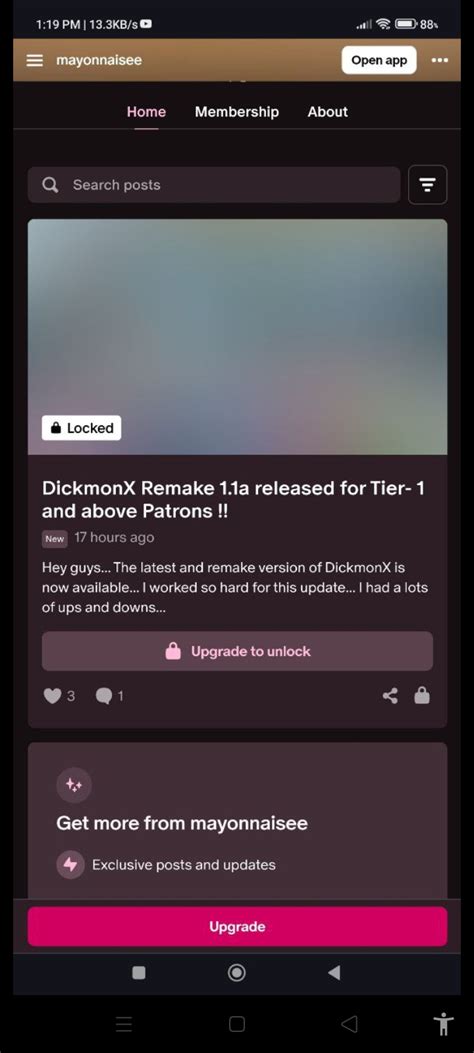 Dickmonx Remake By Mayonnaises