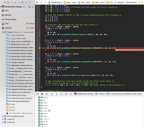 ofnoise memory bad access issue · issue 5820 · openframeworks openframeworks · github