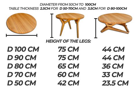 Adjust Height Table Unique Round Dine Table Housewarming Gift