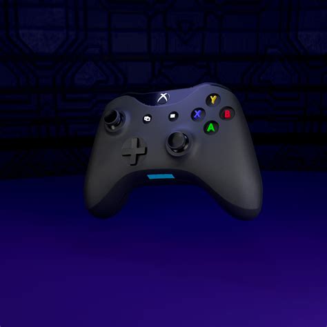 Hartesh Kumar Xbox Gaming Controller 3d Model Blender 3d