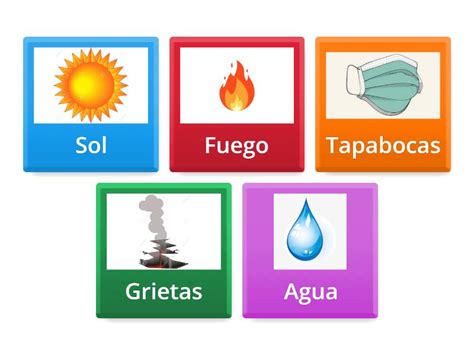 Tipos De Desastres Flip Tiles