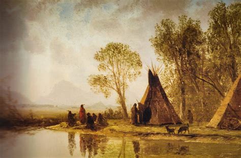 Albert Bierstadt Shoshone Indian Rocky Mountains 1859 At Cornell