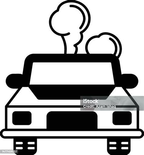 연소 가솔린 및 디젤 연료 개념 차량 배출 벡터 아이콘 디자인 환경 오염 기호 화학 생물학적 오염 기호 오염 물질 스톡 일러스트 레이 션 공기 오염에 대한 스톡 벡터 아트