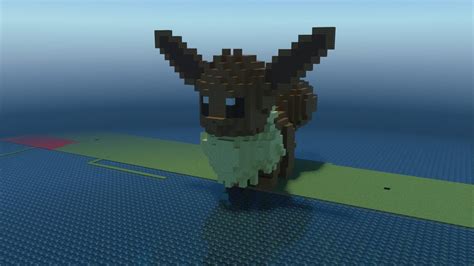 All Eeveelutions In Build In Minecraft R Eevee