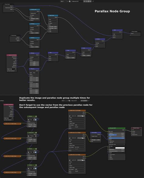 I Did A Parallax Effect In Blender This Is Just A Plane With 4
