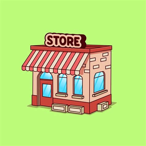 Small Store Isometric Cartoon Vector Illustration 11051432 Vector Art At Vecteezy