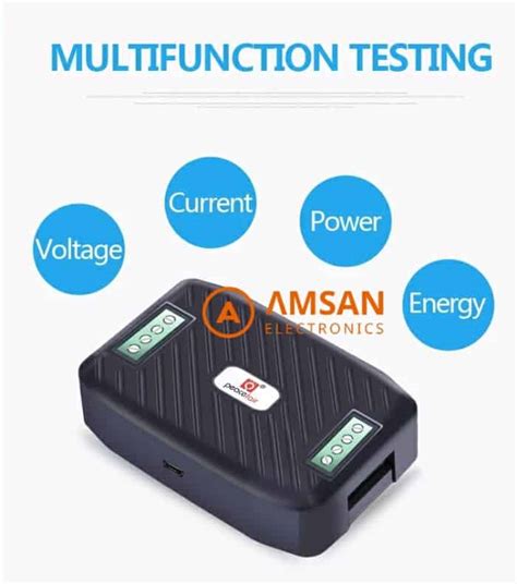 Peacefair Pzem 003 Rs485 Modbus Rtu Volt Ampere Watt Meter Dc 300v 10a