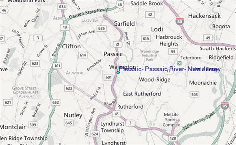 Passaic Passaic River New Jersey Tide Station Location Guide