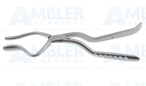 Rowe Maxillary Disimpaction Forceps 9 1 2 Left Narrow Blade Ambler