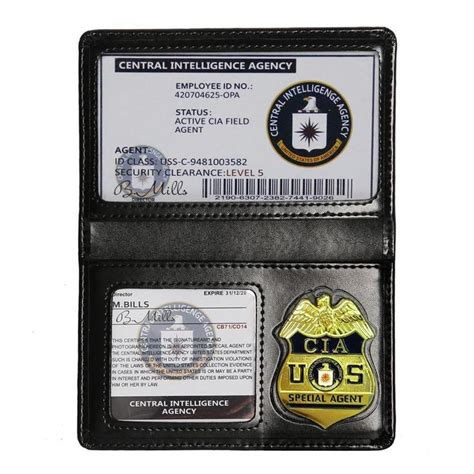 Cia Badge Template