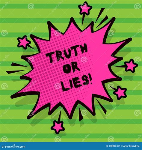 Word Writing Text Truth Or Lies Business Concept For Decide Between A Fact Or Telling A Lie