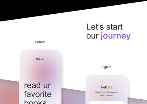 Books App Clean Uiux Design Behance