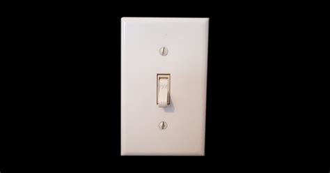 Photograph Of Light Switch Turned Off Light Switch Sticker Teepublic