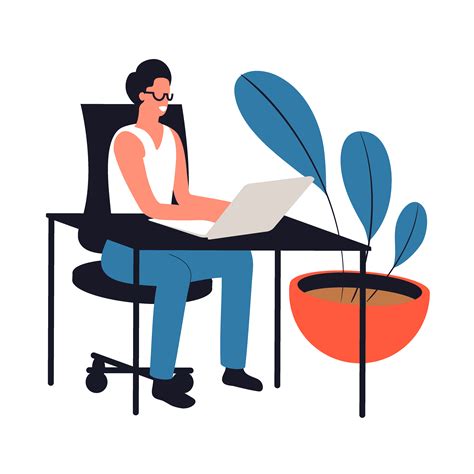 卡通手绘 简约创意养鹦鹉短发男子 好图网