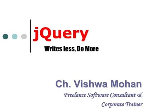 Difference Between Java Script And Jquery