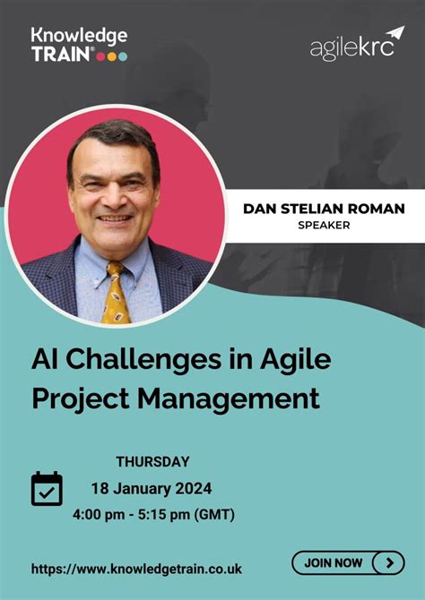 Ai For Project Management Dan Stelian Roman Knowledge Train Posted