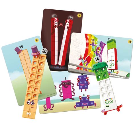 Mathlink® Cubes Numberblocks 11 20 Activity Set · Brightminds Uk