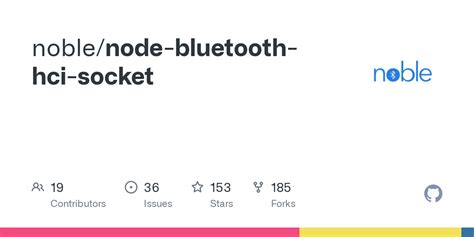 GitHub Noble Node Bluetooth Hci Socket