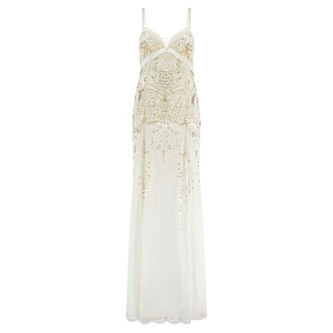2013 Roberto Cavalli Documented Beaded Embroidered Cream Dress For Sale At 1stdibs