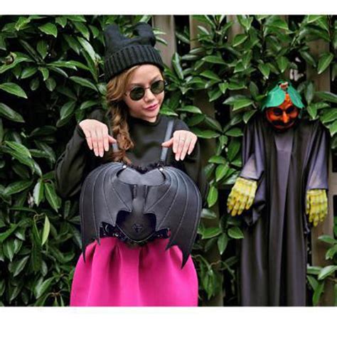 Women Backpack Bat Wing Backpack Punk Stylish Newe Grandado