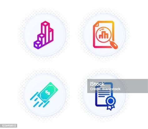 빠른 결제 3d 차트 및 애널리틱스 그래프 아이콘 세트 인증서 기호입니다 벡터 교육에 대한 스톡 벡터 아트 및 기타 이미지 교육 그래프 금융 Istock