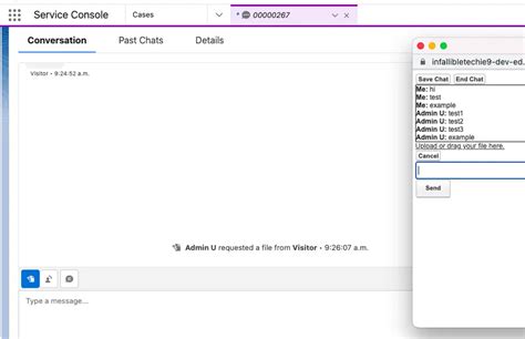 Liveagentclientchatfiletransfer In Salesforce Custom Chat Page
