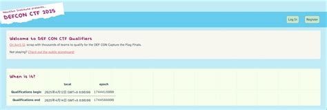 Def Con Ctf Qualifier 2025jeopardylivectf Notion