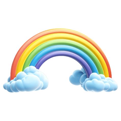 Arcoiris Animada Png Para Descargar Gratis