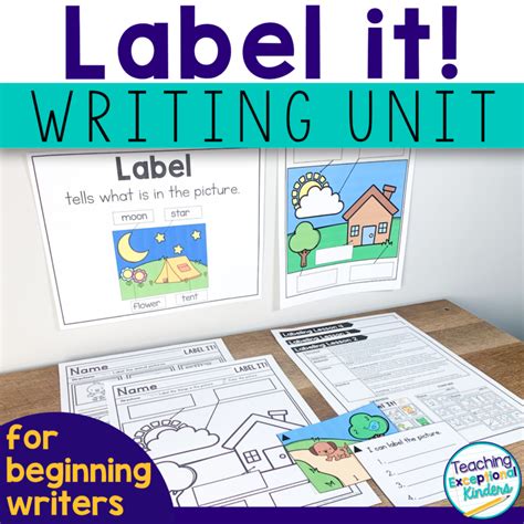 Labeling Writing Unit For Teaching Beginning Writers Teaching