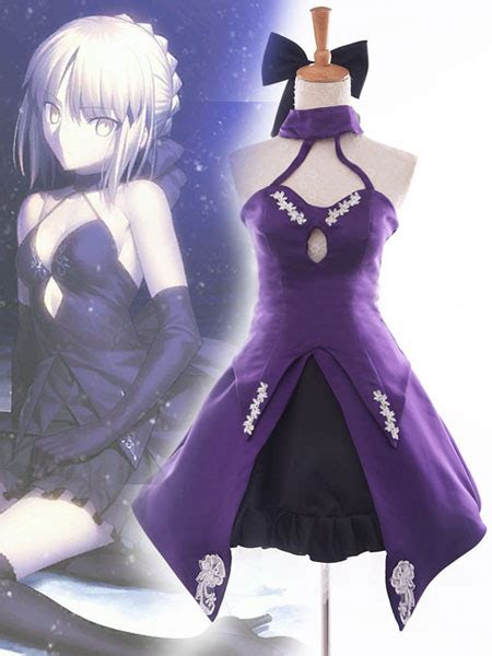 Fate Grand Zero Saber Cosplay Costume Formal Dress