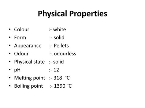 Msds Of Caustic Soda Pptx