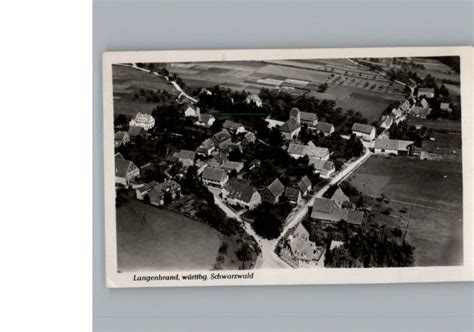 Langenbrand Forbach Fliegeraufnahme Forbach Rastatt Lkr Nr K131057 Oldthing Ansichtskarten