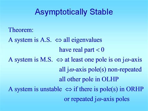 Time Domain Response Specifications Defined Based On Unit