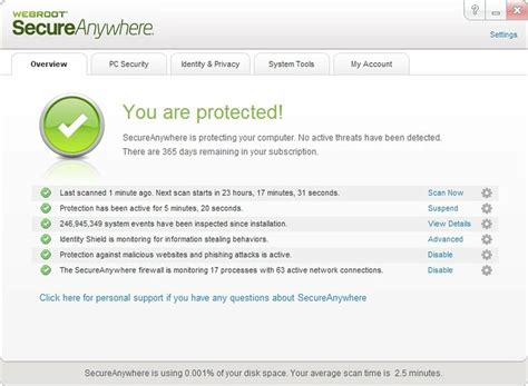 Webroot Interface Webroot Community
