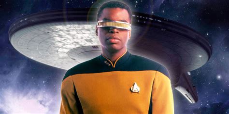 Star Trek How Tngs Geordi La Forge Got His Eyesight Back