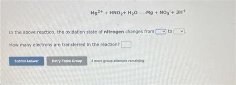 Solved 2cu Oh 2 N2o 2oh− 2cu 2no2− 3h2o In The Above