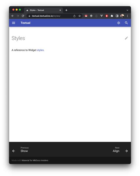 Documentation Suggestion Could The Landing Pages For The Major Sections Keep Their Tocs More
