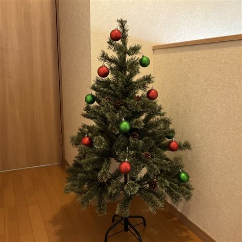 クリスマスツリー飾りました♪ ままのては魔法の手⁉︎