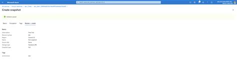 how to take a snapshot of a disk in microsoft azure cloud cộng Đồng linux