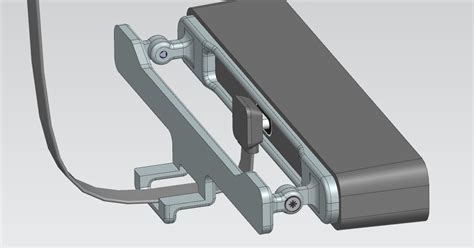 Windows Hello Biometric Device Bracket Below Screen By Ley Wey Download Free Stl Model