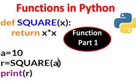 Void And Non Void Method Of Writing Python Functions Learn Python