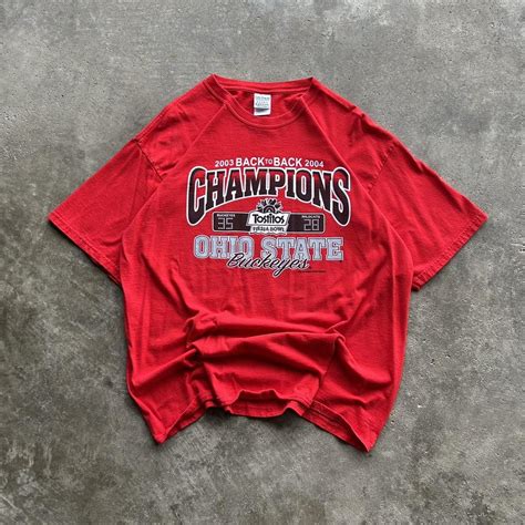 032004 Ohio State National Champs Vintage Graphic Depop
