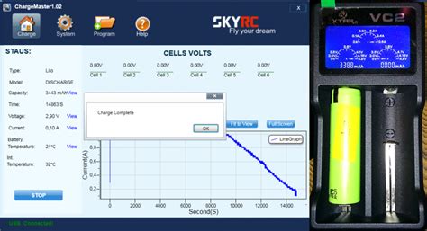 Как определить емкость аккумулятора Li Ion Imax B6